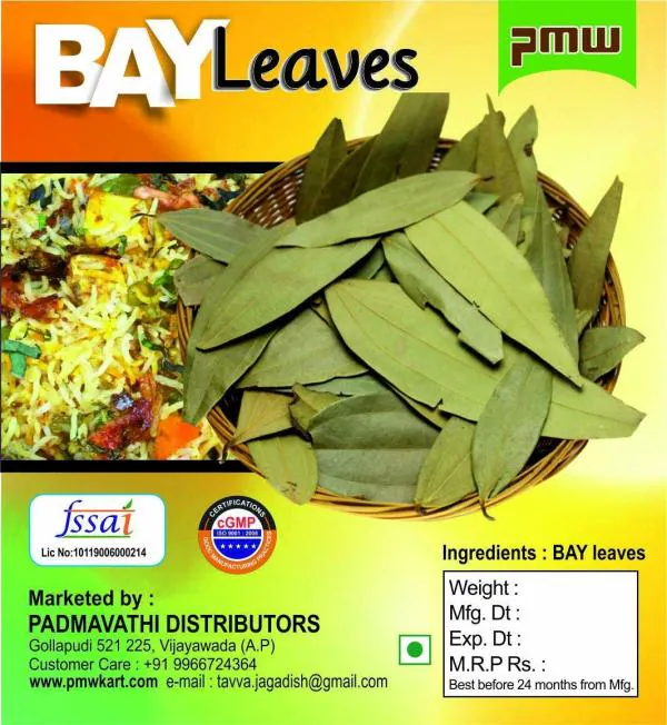 Pmw - Grade A Quality - Bay Leaf - Tej Patta - Biryani Leaf - 500 Grams ...