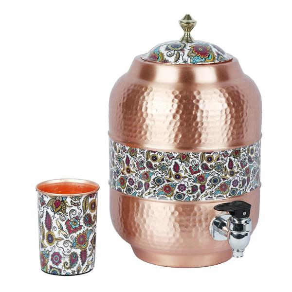 Design Decor Gallery Clear Matka Mette Look Hammer With Paisley White ...