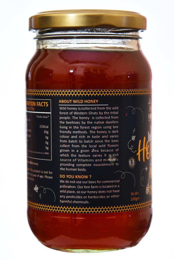 Farm honey Wild Honey Unprocessed Pure Natural Honey 500gm - JioMart