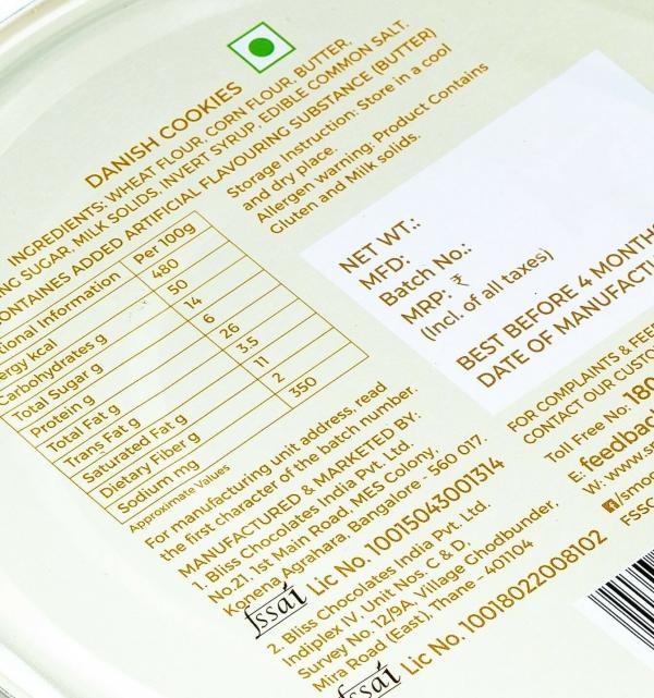 Smoor Danish Cookies, 400 gm | Gifting & Chocolates | Gourmet Snacking ...