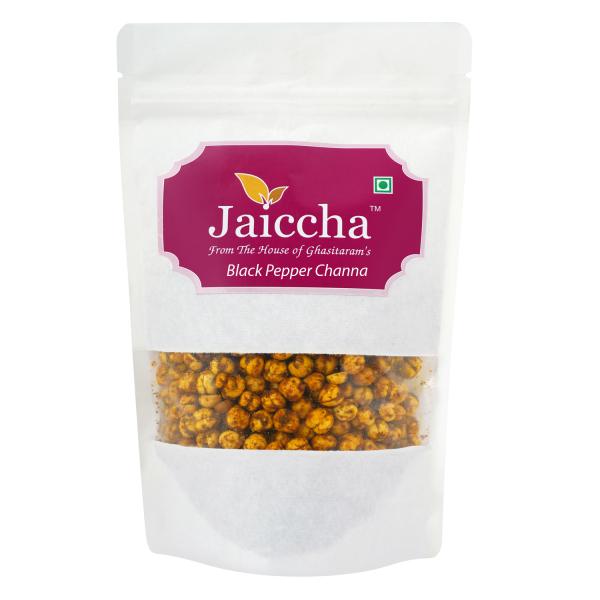 Jaiccha Namkeen-Snacks- Black Pepper Channa 200 g - JioMart