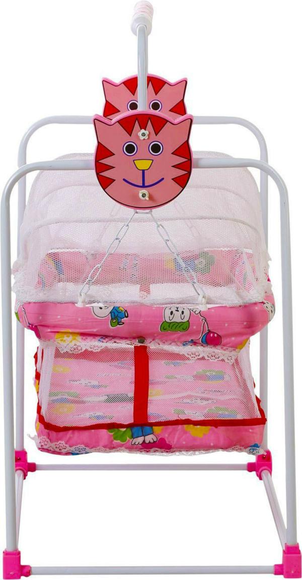 DUGGY NEWBORN BABY SMILE CRADLE FOR KIDS 555 (Pink) - JioMart