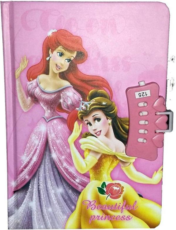 Technochitra Multicolor Amazing Fairy Angel Printed Diary With Number Lock Regular Set - JioMart