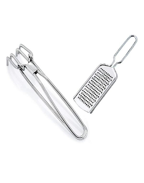 Wofier Kitchen Tool Stainless Steel Wire Pakad Gripper Tong With ...