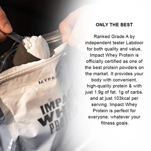 Myprotein Impact Whey Protein, Mango, 25g (Sample) - JioMart