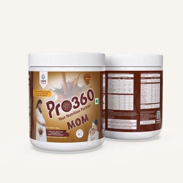 Pro360 MOM Protein Powder for Pregnant and Breastfeeding/Lactating ...