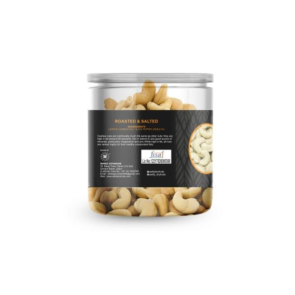 SETHJI Fresh Roasted & Salted Cashew nut | Himalayan Roasted & Salted Kaju, 250g - JioMart