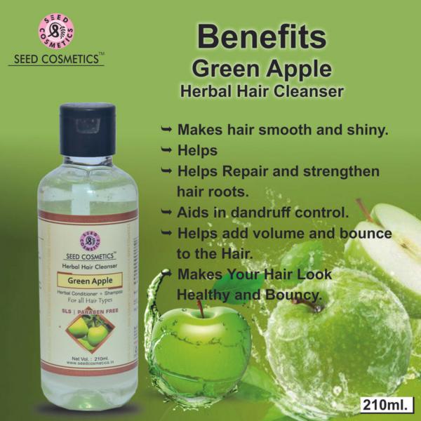 Green Apple Shampoo, Pack of 3 - JioMart