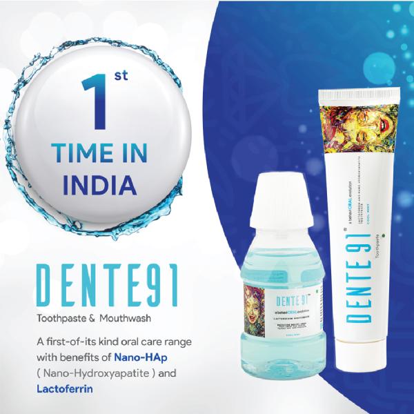 Dente91 Cool Mint Remineralizing toothpaste for Sensitive teeth 200 g ...