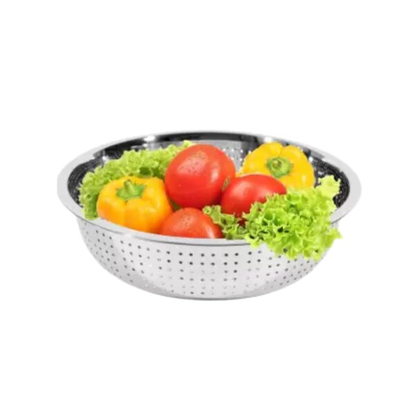 SHINI LIFESTYLE Stainless Steel Colander for Washing Rice Fruits ...