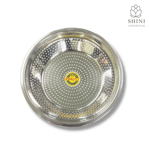 SHINI LIFESTYLE Stainless Steel Colander for Washing Rice Fruits ...