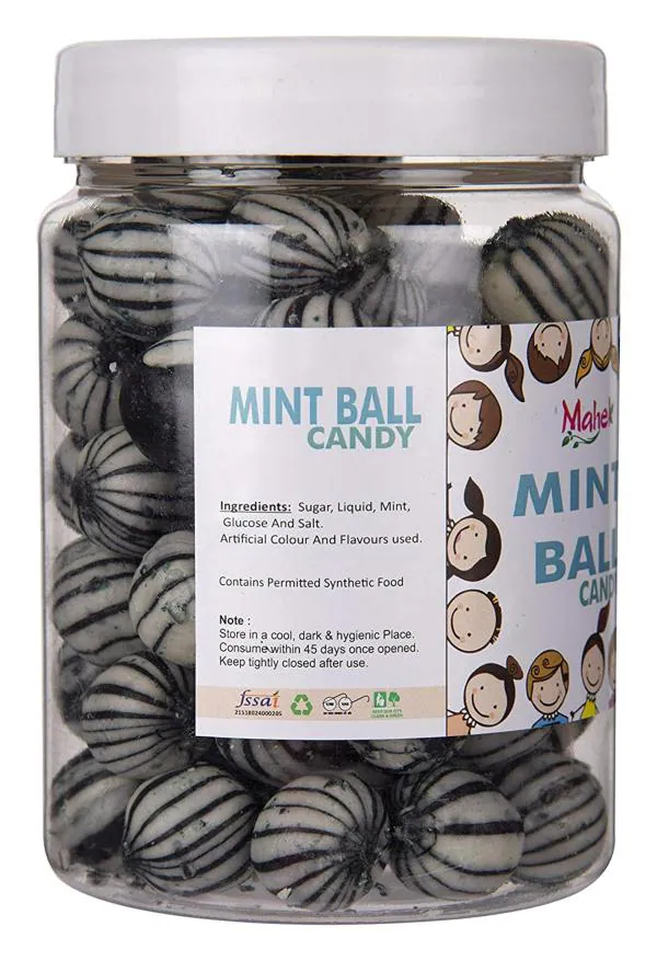 Mahek Mint Ball Flavoured Candies 300 G - JioMart