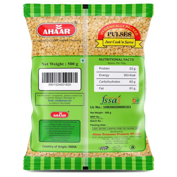 Ahaar Moong Dal Washed Split - 1 Kg - JioMart
