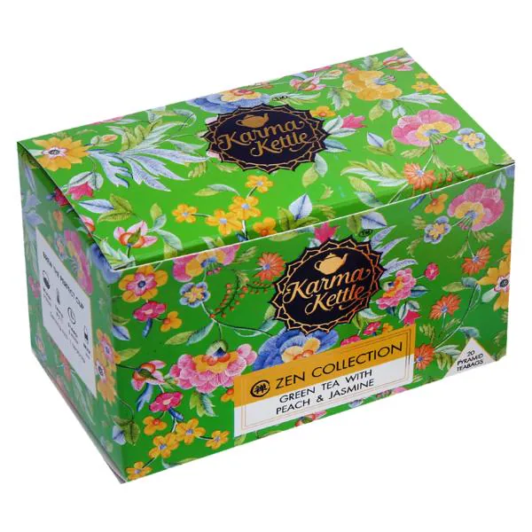 Karma Kettle Peach & Jasmine - Jasmine Green Tea With Peach - 20 ...