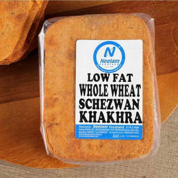 Neelam Foodland Low Fat Whole Wheat Schezwan Khakhra, 200G - JioMart