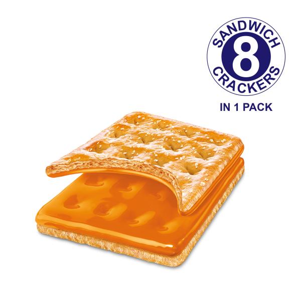 Malkist Cheese Flavoured Cracker Biscuits (family pack) - 144g (Pack of ...