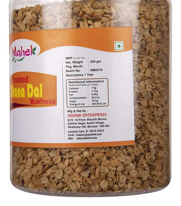 Mahek Roasted Dhana Dal Mukhwas 250G - JioMart