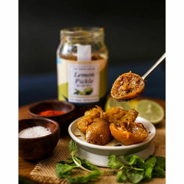The Date House Lemon Salted Pickle | Spicy And Salted | Nimmakaya ...