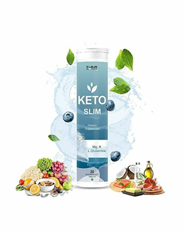 Vokin Biotech Keto Slim Tablets For Weight Loss Dietary Supplement ...