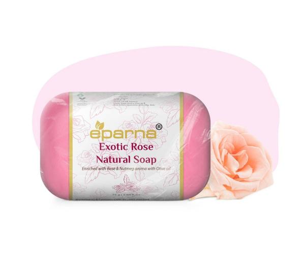 EXOTIC ROSE NATURAL SOAP - JioMart
