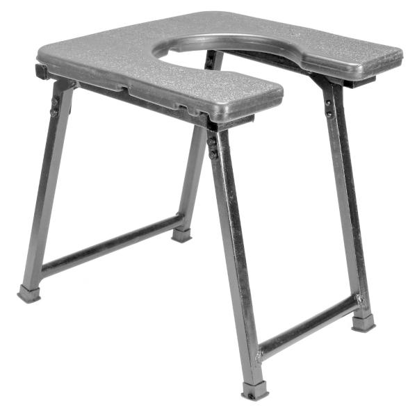 Asr Surgical Black Commode Stool With Lock For Added Safety - JioMart