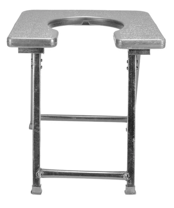 Asr Surgical Black Commode Stool With Lock For Added Safety - JioMart