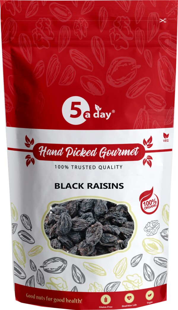 5 A Day Black Raisins, 250 GMS - JioMart