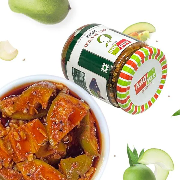 Add me Home Made Dry Mango Pickles 500 g, Sukha aam ka achar + Red ...