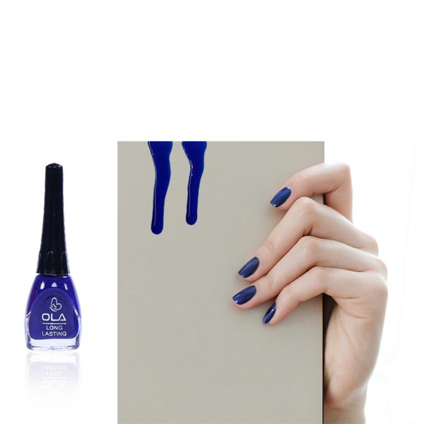 OLA Multicolor 9ml X 12 Pieces Nail Polish Set. Disco Colour Long ...