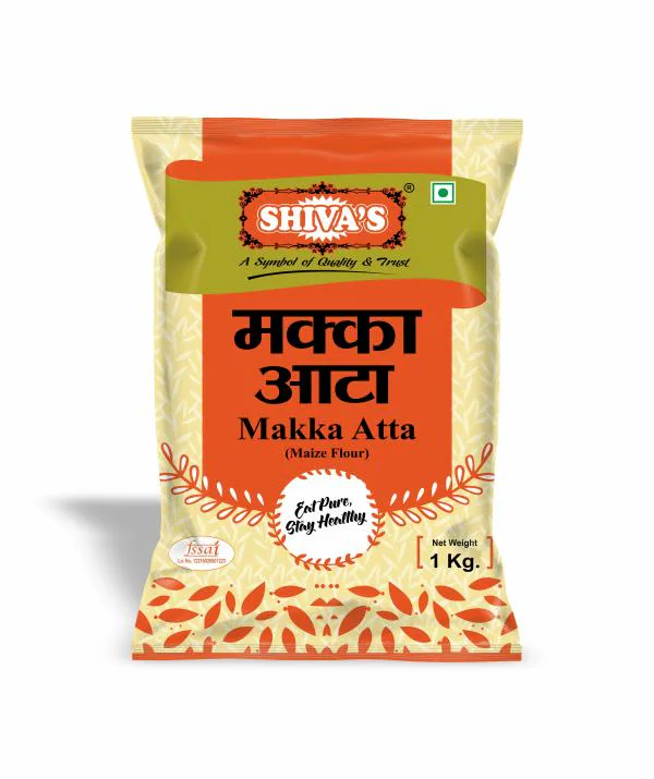 SHIVA'S MAKKA ATTA | MAIZE FLOUR | CORN FLOUR - 1 KG - JioMart