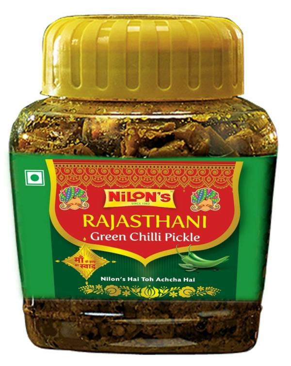 Nilon's - Rajasthani Green Chilli - Achar / Pickle - Hari Mirch ka ...