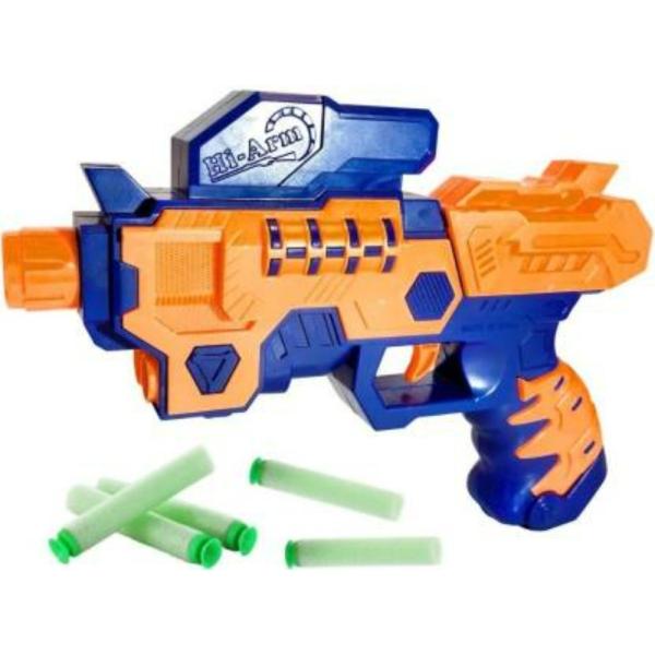 WORLD WIDE WISHES Multicolor Manual Blaze Storm Gun Blaster with 10 ...