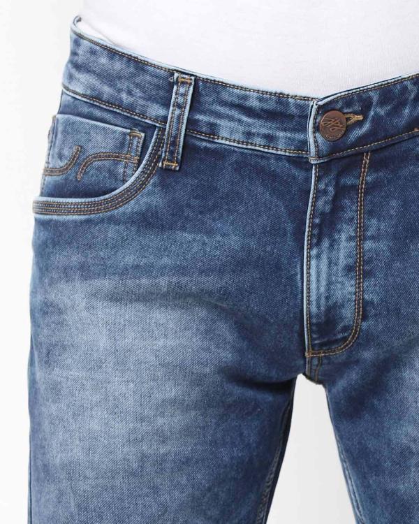 Washed Slim Fit Jeans - JioMart