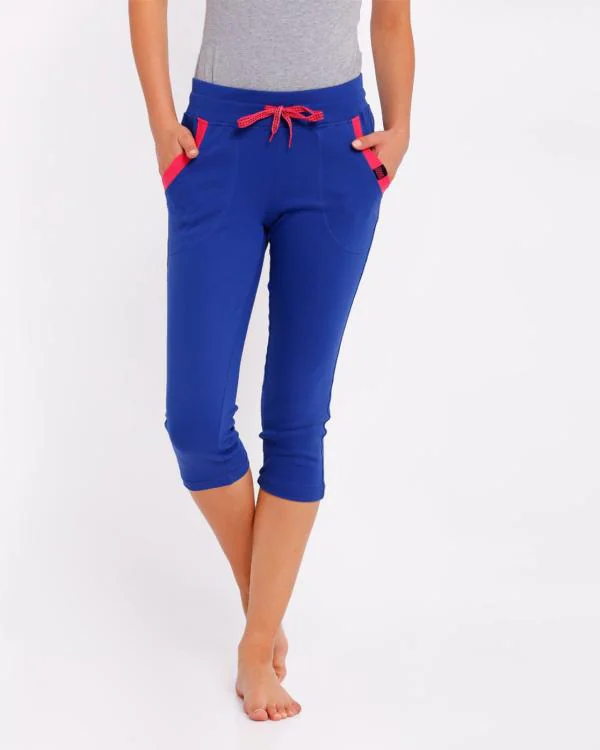 Cotton Capris with Drawstring Fastening - JioMart
