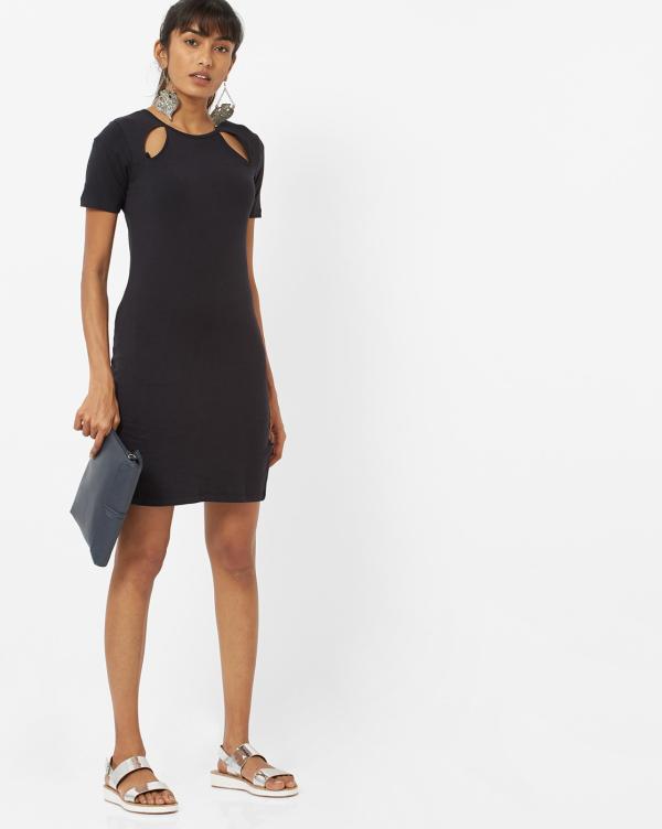 Sheath Dress with Cutouts - JioMart
