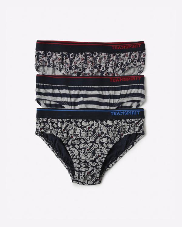 Pack of 3 Graphic Print Briefs - JioMart
