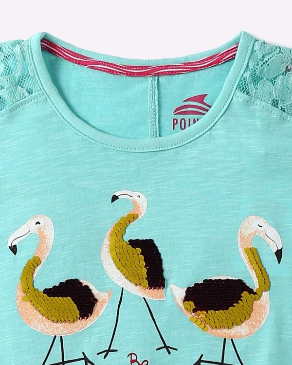 Printed Lace Top - JioMart