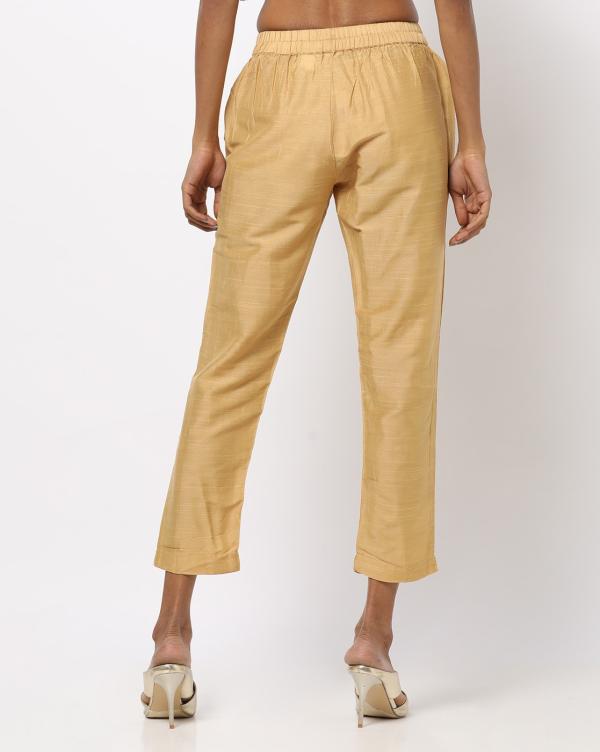 Textured Pants with Insert Pockets - JioMart