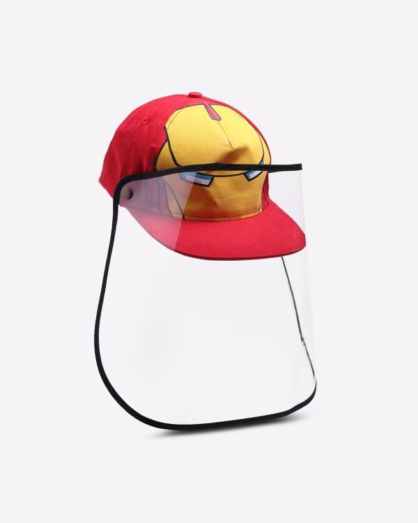 Iron Man Print Baseball Cap & Shield - JioMart
