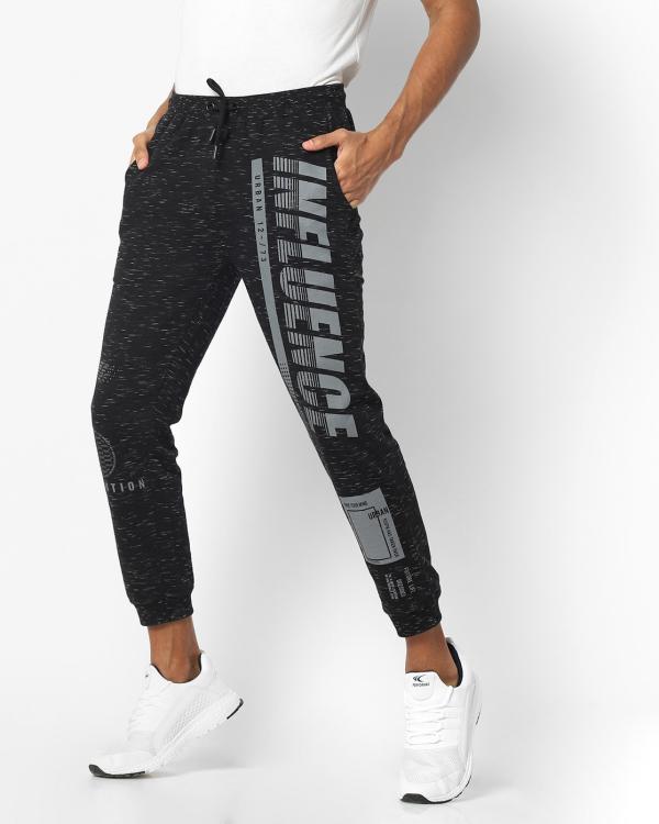 Typographic Print Jogger Track Pants - JioMart