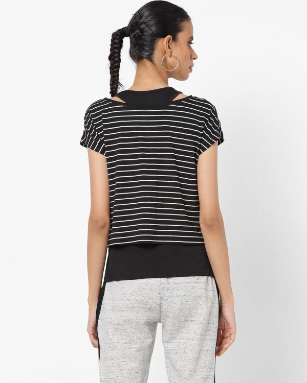 Striped Twofer Top - JioMart