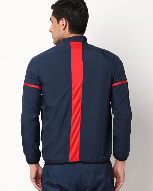 High-Neck Zip-Front Track Jacket - JioMart