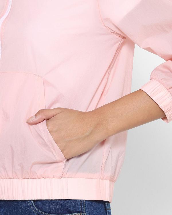 Zip-Front Jacket with Split Kangaroo Pockets - JioMart