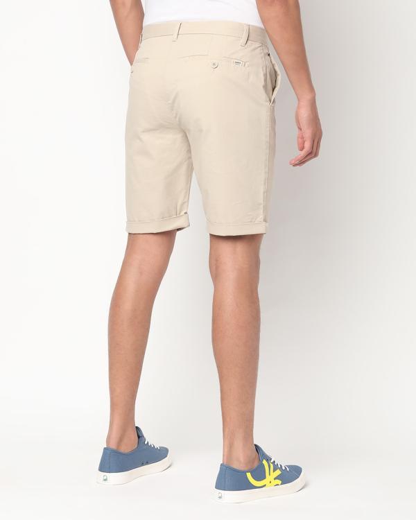 Flat-Front Shorts with Insert Pockets - JioMart