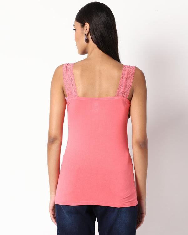 Camisole with Lace Insert - JioMart