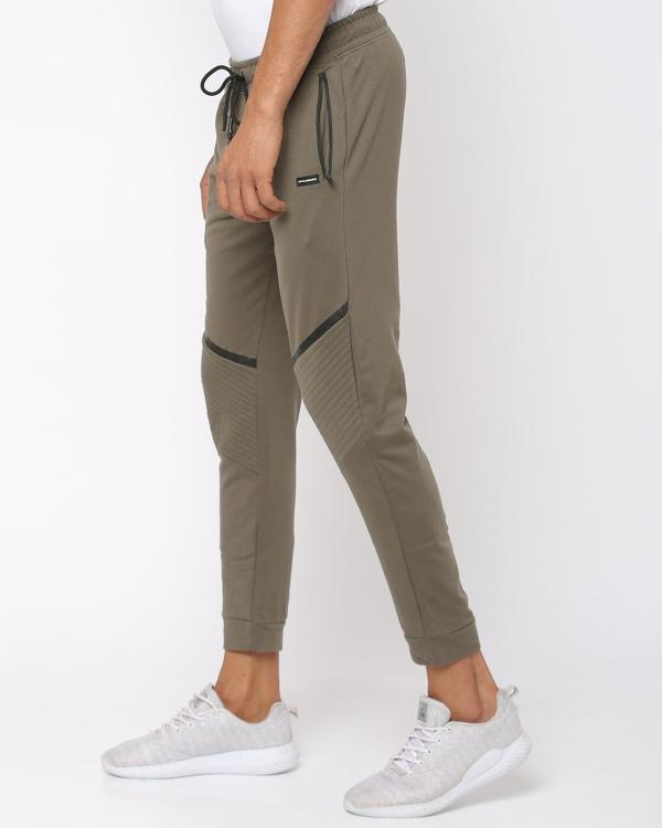 Joggers with Zippered Insert Pockets - JioMart