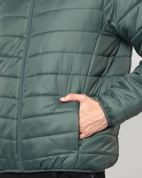 Zip-Front Puffer Jacket with Zip Pockets - JioMart