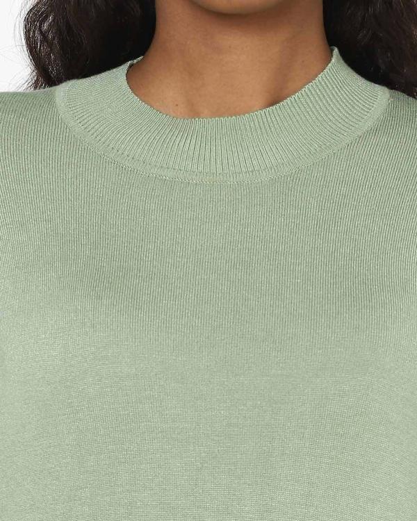 Solid Crew-Neck Sweater - JioMart