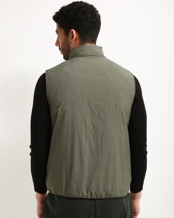 Zip-Front Reversible Jacket with Insert Pocket - JioMart