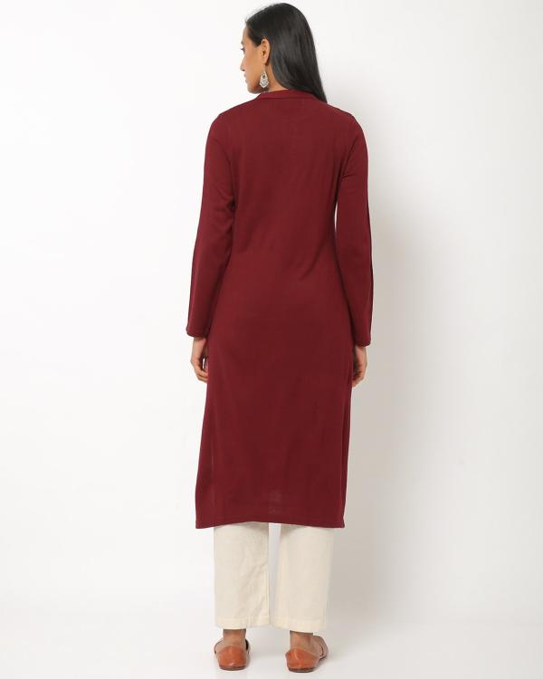 Geometric Print Straight Kurta - JioMart